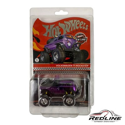 🇩🇪Hot Wheels Red Line Club Exclusive Volkswagen T1 Rockster Purple H17 ...