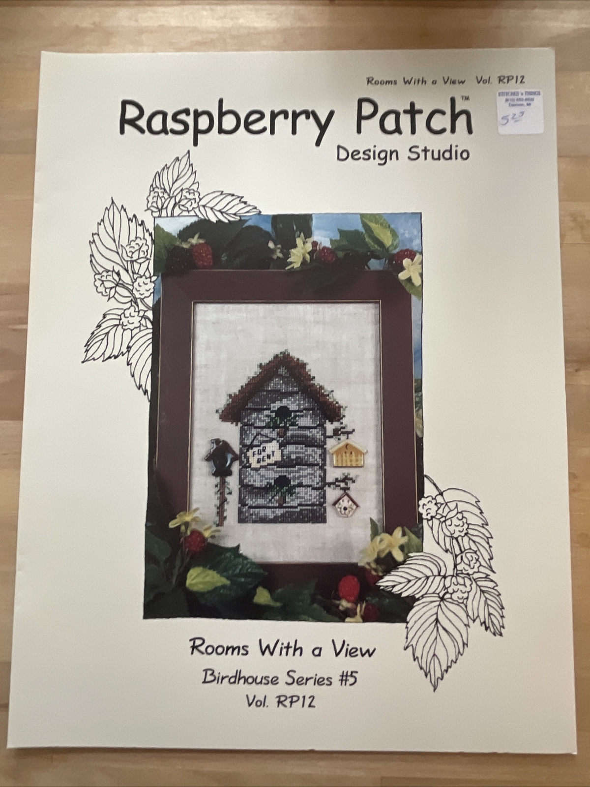 Raspberry Patch Design Rooms With a View Birdhouse 5 Cross Stitch ...