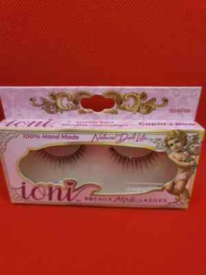Ioni 3D Faux Mink Eyelashes - 100% Handmade - Natural Doll Lite ...