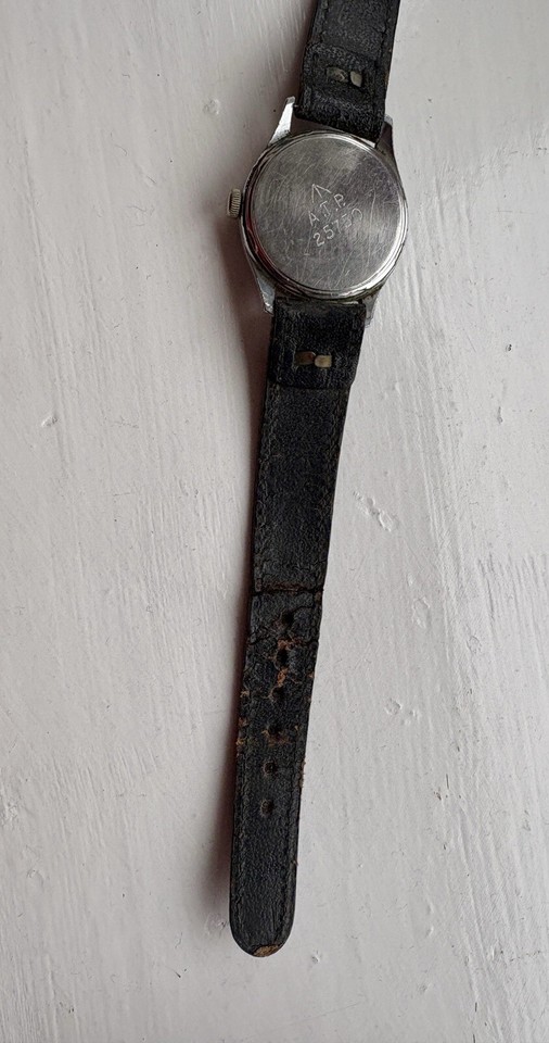 Rare Vintage WW2 British Military ATP Timor Field Watch ‘Dirty Dozen ...