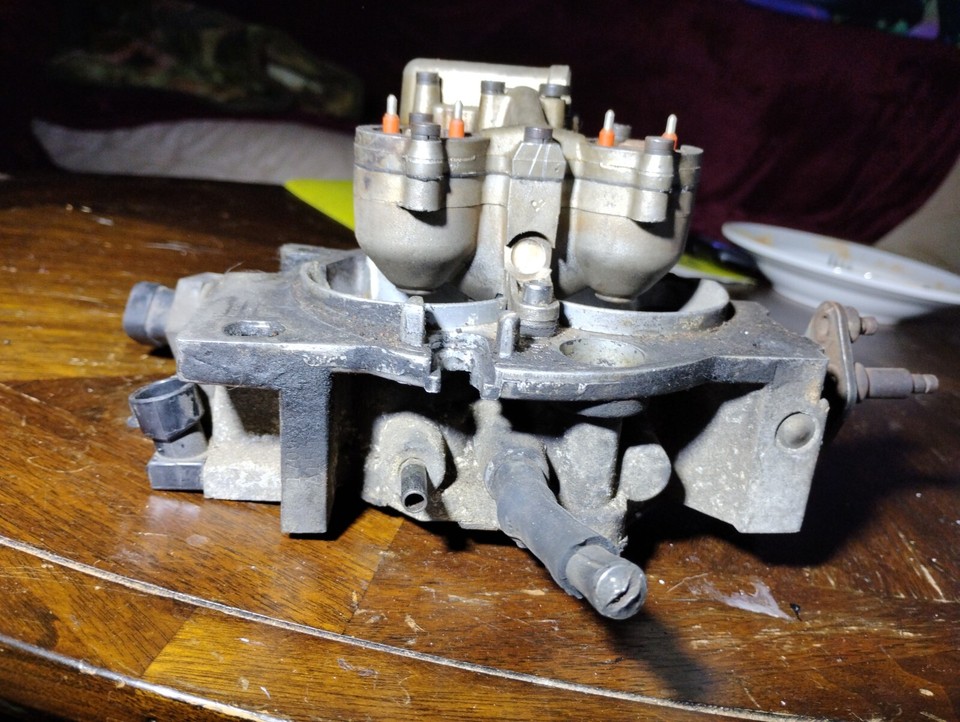 Used 2 Barrel Throttle Body With New Injectors | eBay