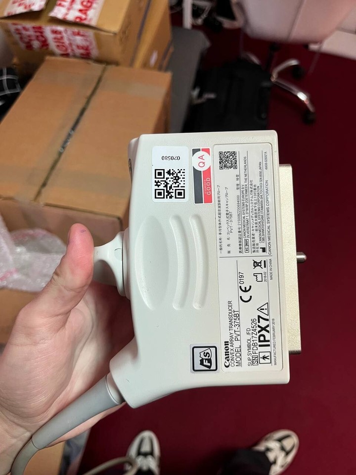 Toshiba (Canon) PVT-375BT 2018, Convex array transducer, ultrasound ...