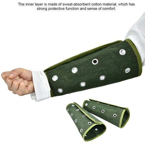 1 Pair Cut Proof Protection Sleeve Arm Guard Glass Anti Cutting Arms ...