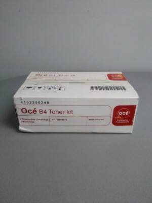 Oce B4 25001878 Original Toner Kit 2 Toners Bottles for Oce 9300/9400 ...