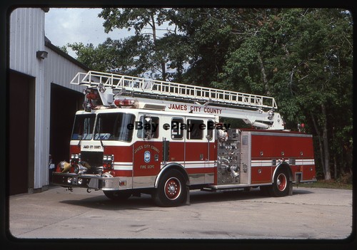 James City County, VA Engine 21 1996 KME Fire Apparatus Slide | eBay