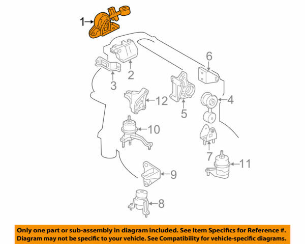 12309-28161 Toyota Rod sub-assy, engine moving control 1230928161, New ...