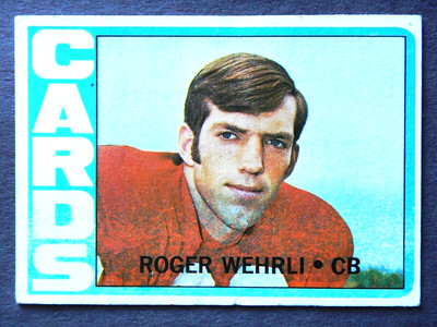 Roger Wehrli #59 Topps 1972 Football Card (St Louis Cardinals) A | eBay