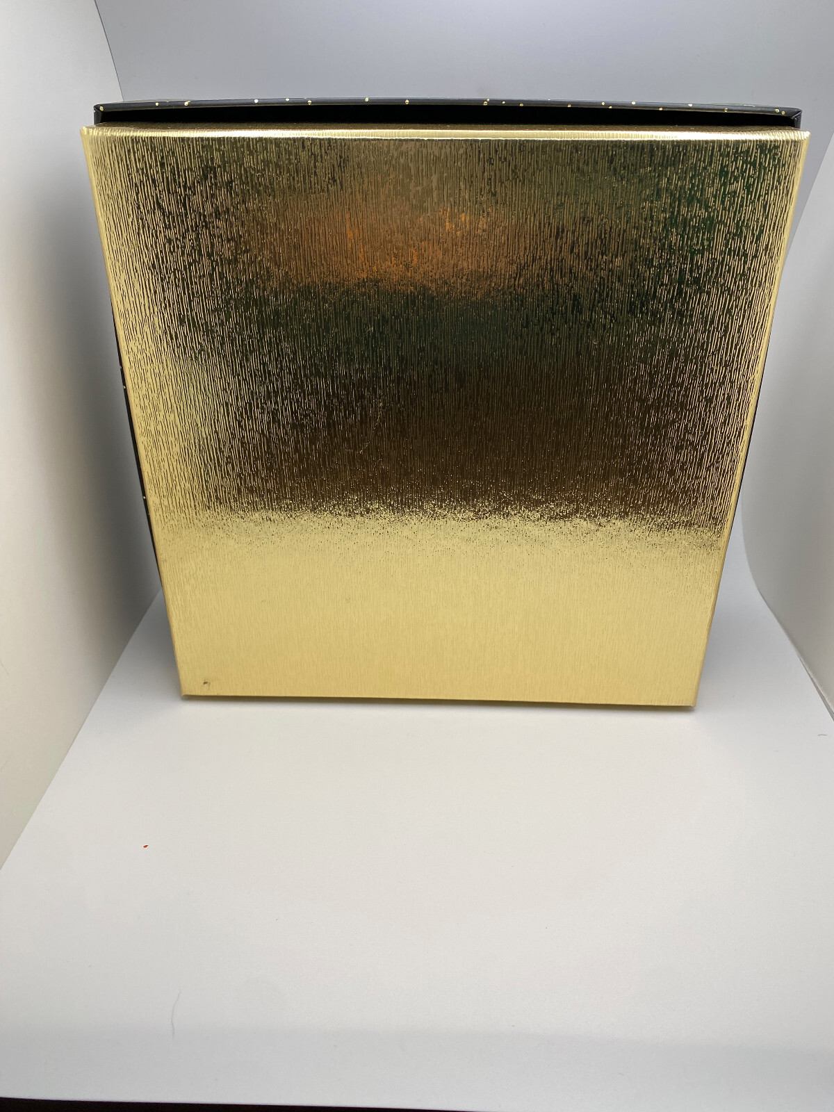 DIOR Black & Gold Star Logo Gift Storage Box w/Lid NEW + Wrapped! | eBay
