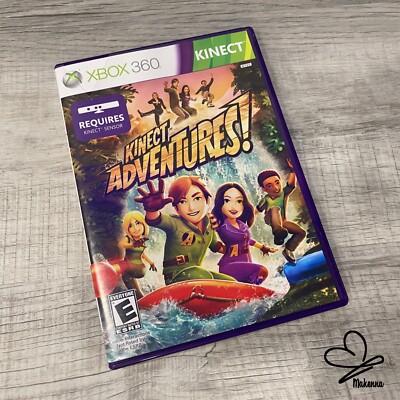 XBOX 360 Kinect Adventures Game 20 Different Games with Case | eBay