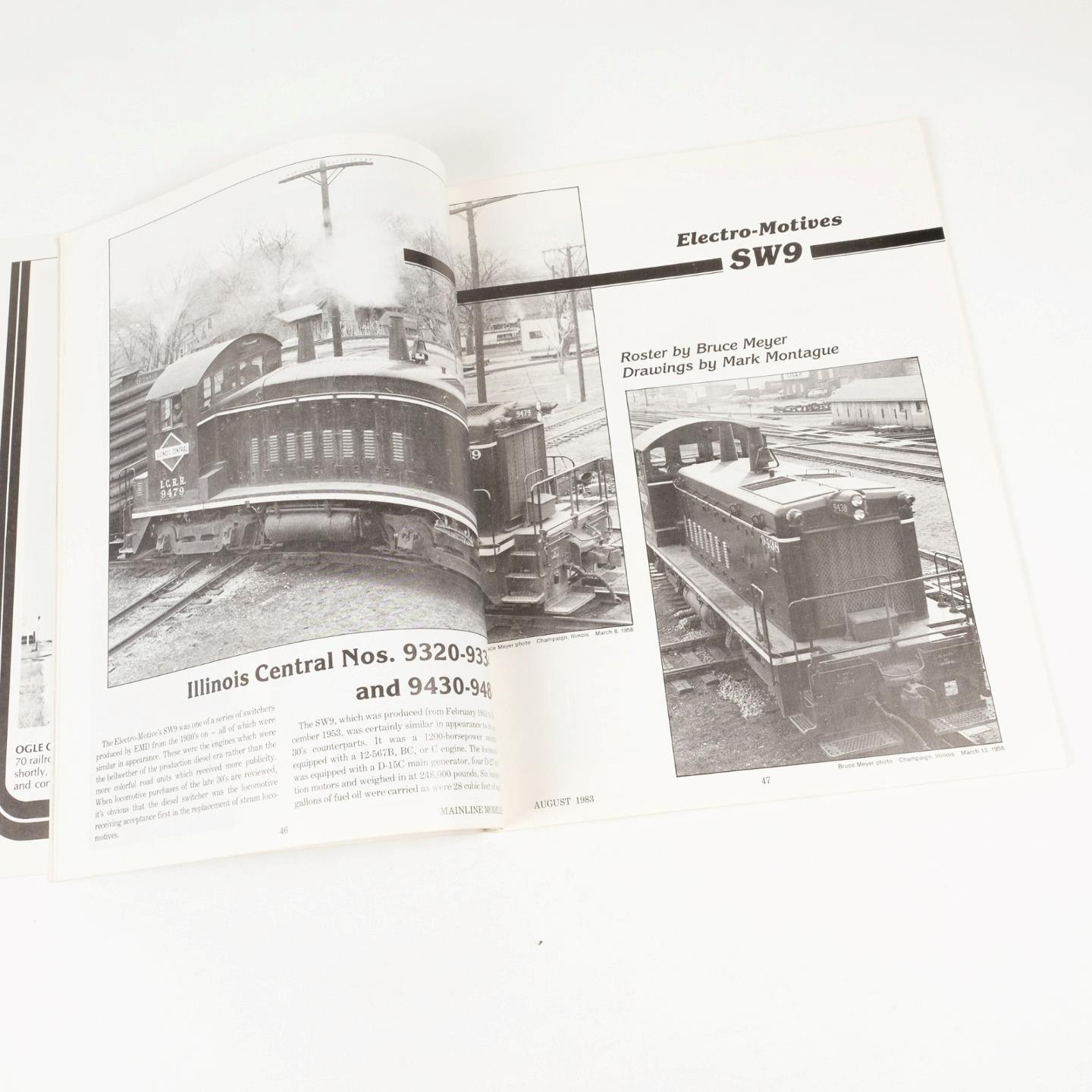 Mainline Modeler Magazine August 1983 Issue Model Railroading Central ...