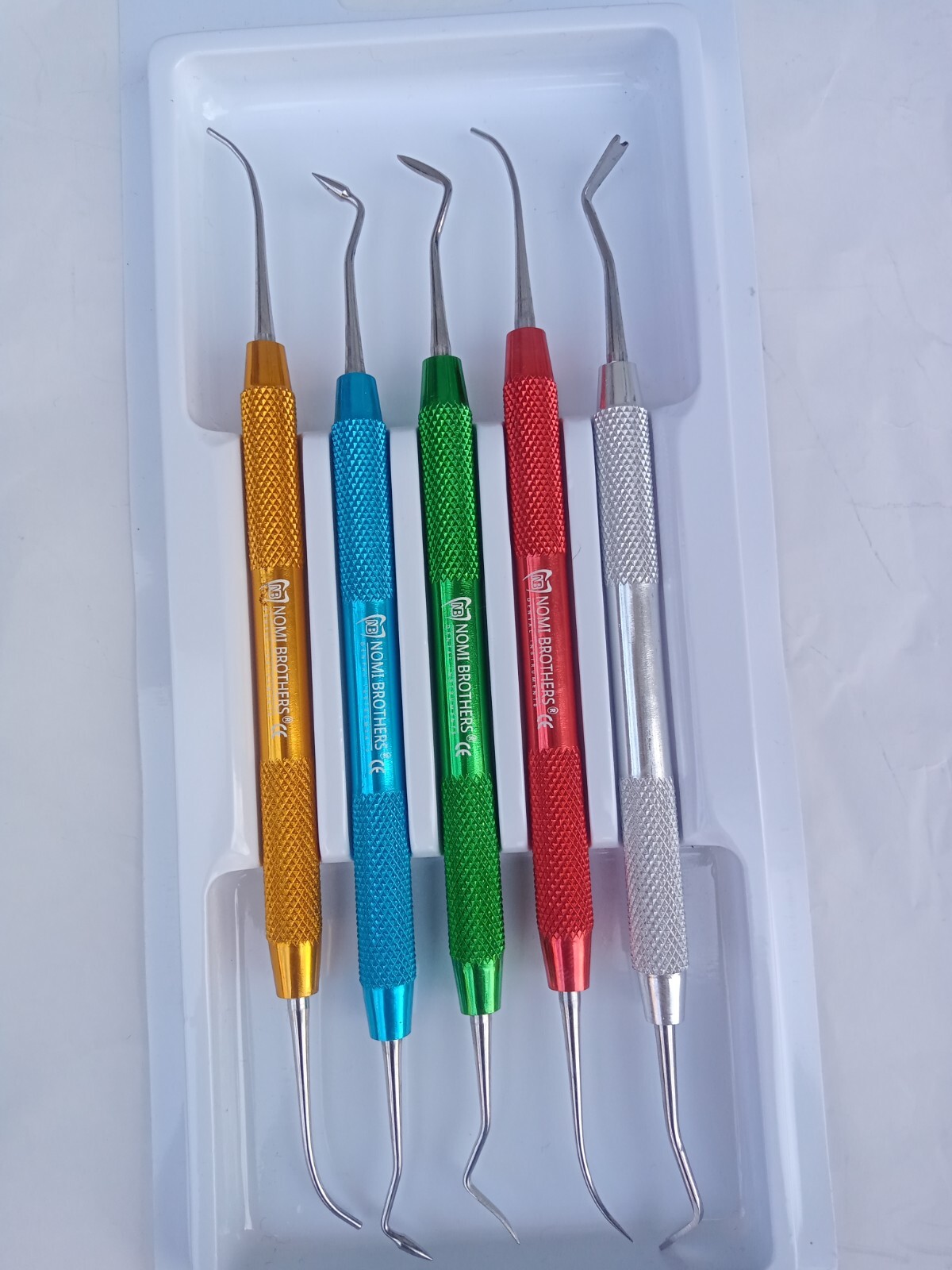 PK THOMAS WAX INSTRUMENTS,SET OF 5,DENTAL INSTRUMENTS,DOUBLE ENDED ...