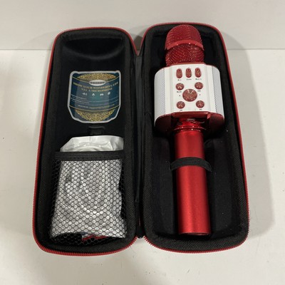 Bonnok Karaoke Microphone - Red w/case | eBay
