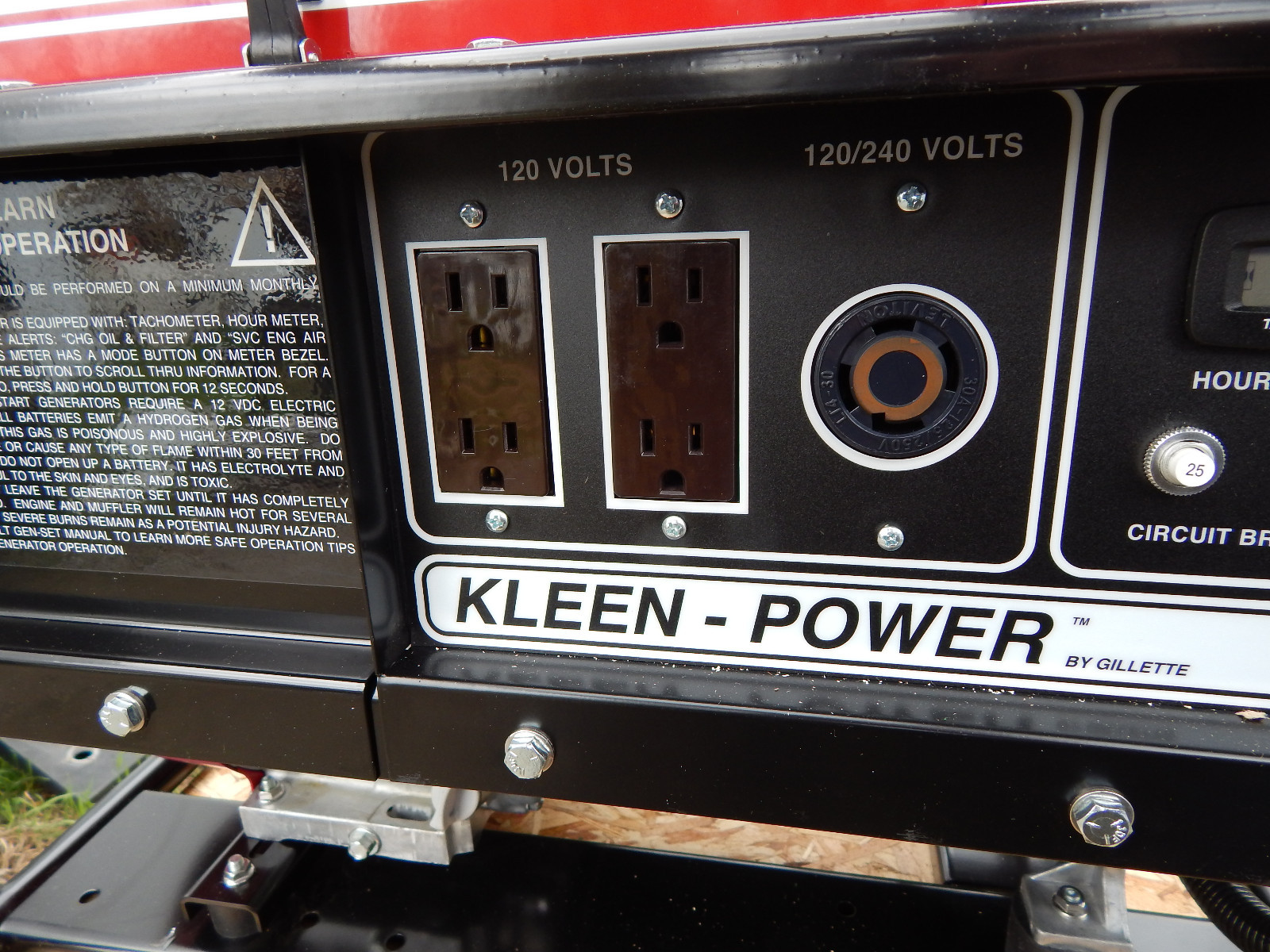 Gillette Gen Pro Generator, 7500 Watts, Honda Motor, New In Box, Pull ...