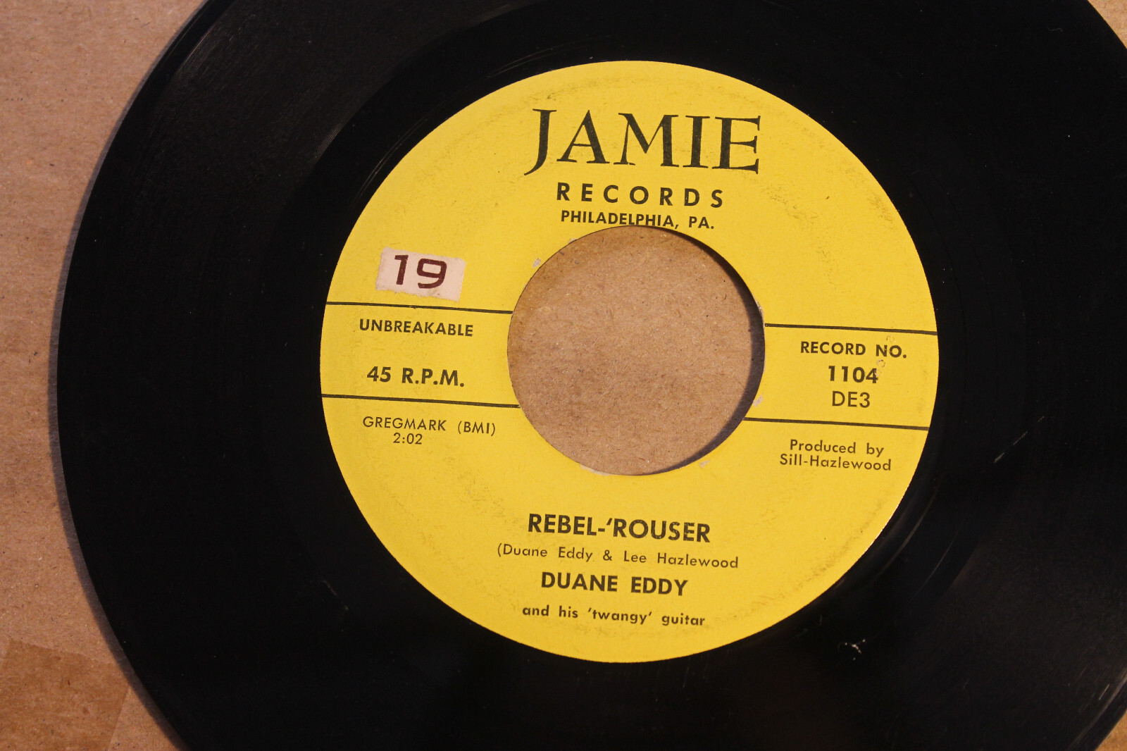 DUANE EDDY---REBEL ROUSER (1958 TOP SONG) | eBay