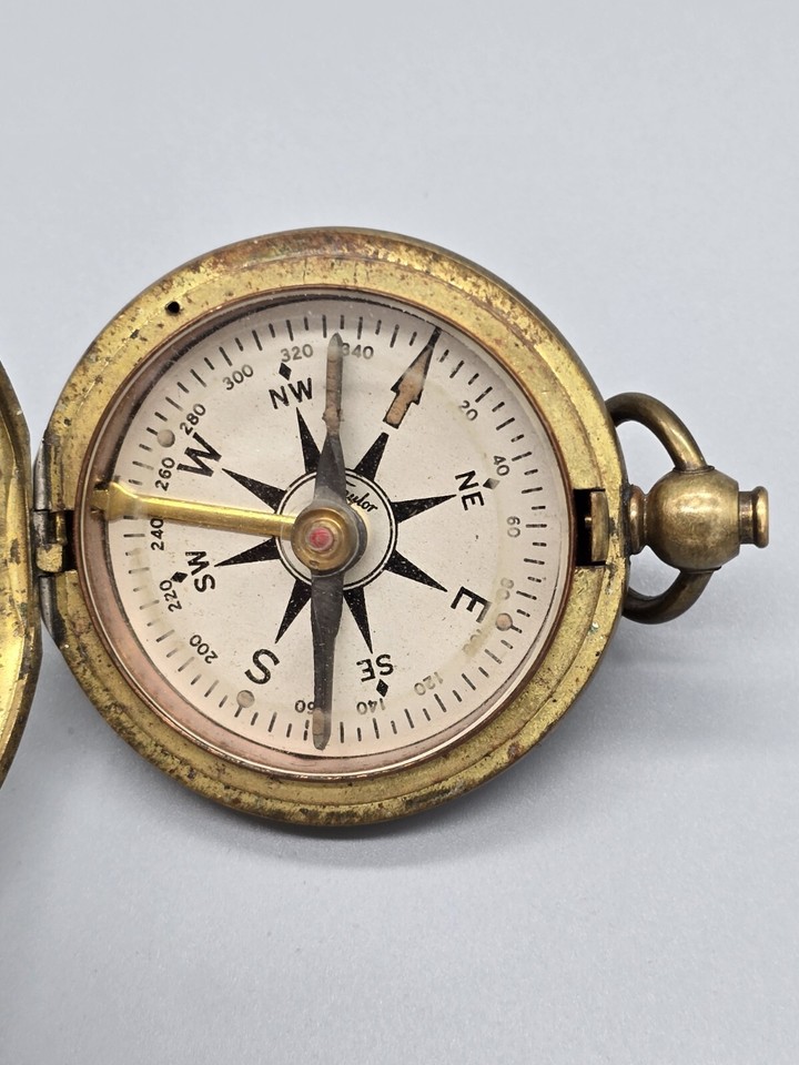 Vintage WWII U S Army Civil Engineers Compass Brass USCE Military ...