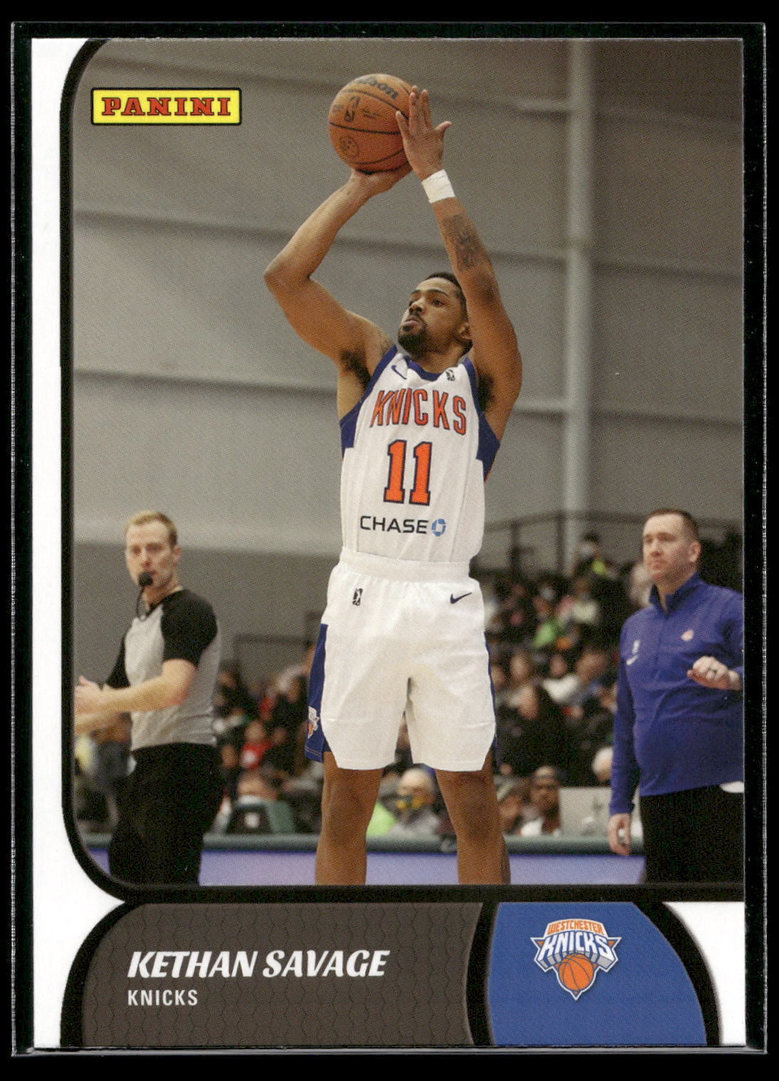 2021-22 Panini NBA G League Kethan Savage BASE CARD Westchester Knicks ...