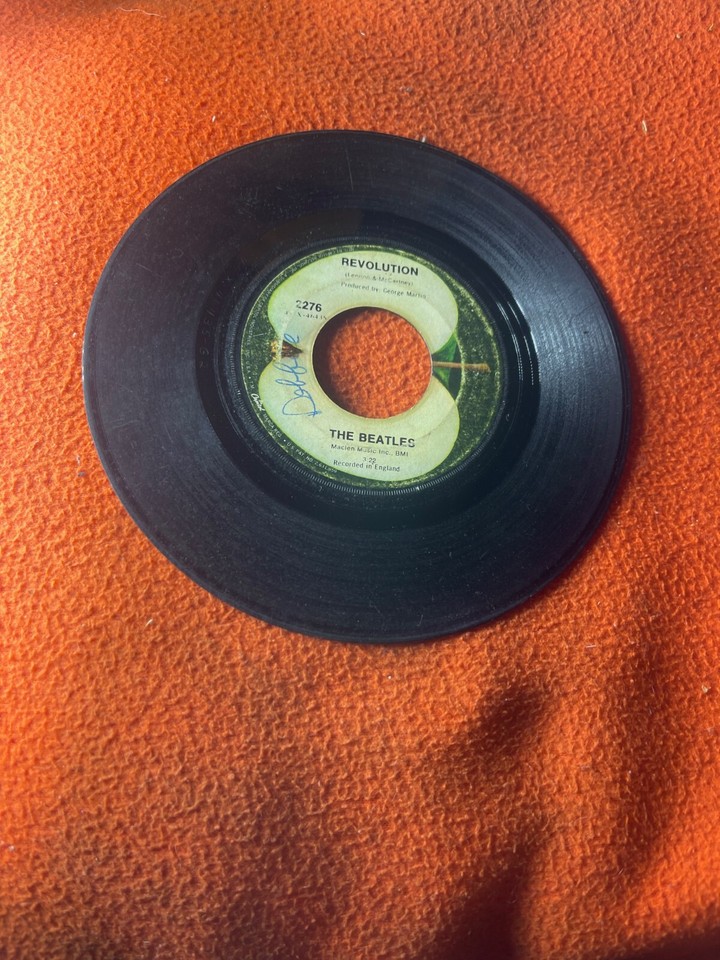 CAPITOL APPLE Record 45 rpm 2276 REVOLUTION / GET BACK The Beatles | eBay