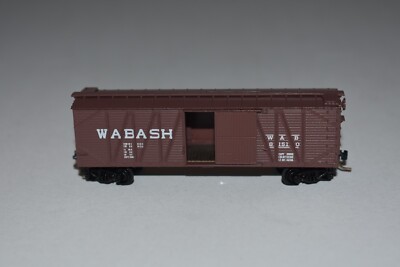 N Scale MTL Wabash 40' Single Door Boxcar 81510 C40808 | eBay