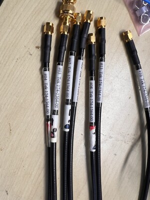 Tektronix 174-1364-00 SMA Cable Assembly, 8.5" Long, Qty.7 | eBay