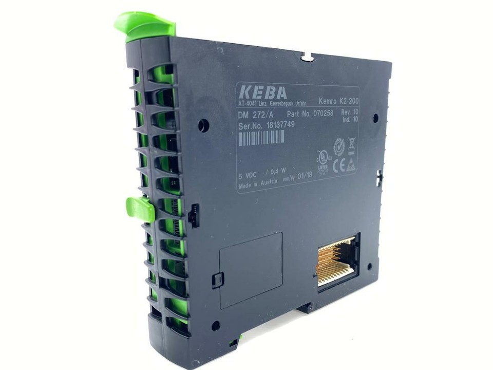KEBA KEMRO K2-200 DM272/A REV.10 INPUT/OUTPUT MODULE | eBay