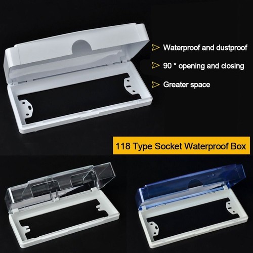 Plastic Switch Protective Cover Wall-mounted Protection Socket Wall ...