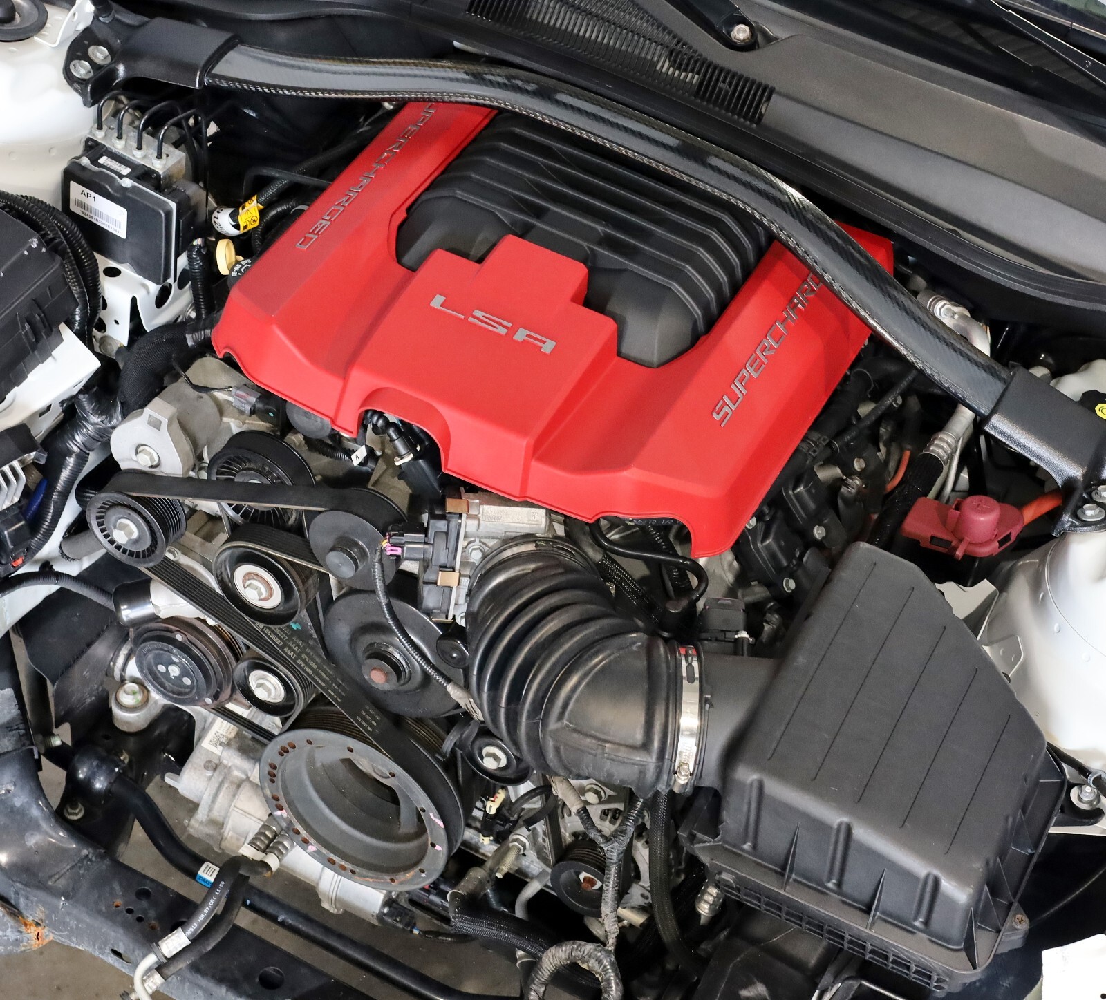 2014 Camaro ZL1 6.2L LSA Supercharged Engine & TR6060 6-Speed Manual ...