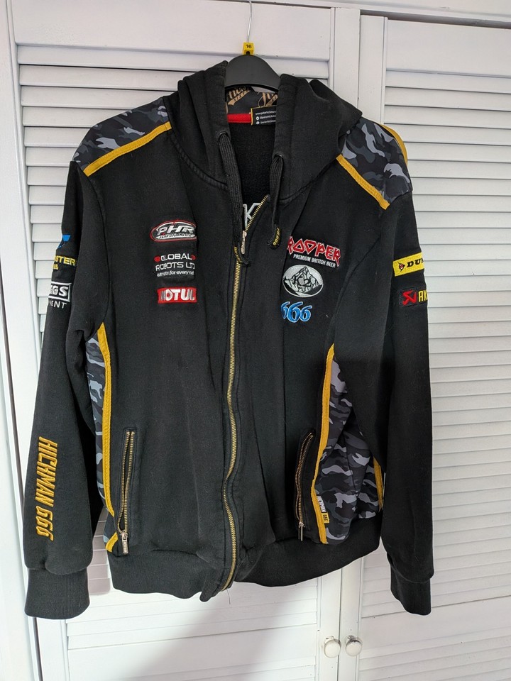 Peter Hickman Trooper Isle Of Man TT Hoodie 3XL | eBay UK
