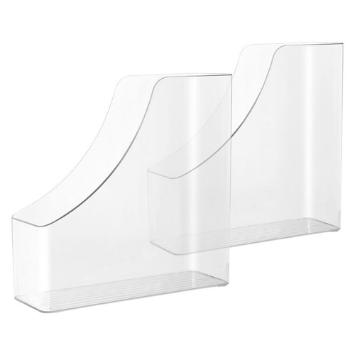2 Pcs Document Organiser Transparent Folder Desktop Organizer ...