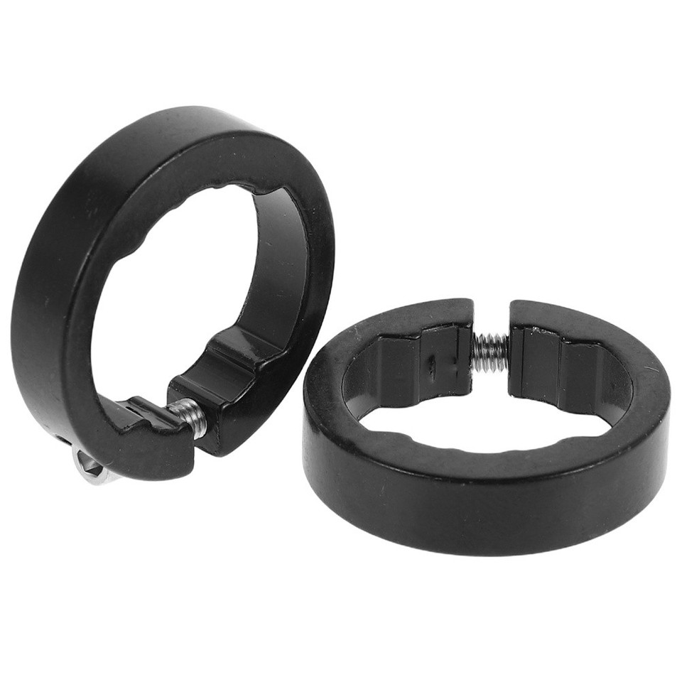 2 Pcs Handlebar Grip Rings Bike Grips Clamping Bicycle Lock Clamps ...