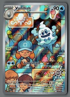 Vanillish - 190/182 Holiday Calendar 2025 Pokemon Card Stamped | eBay