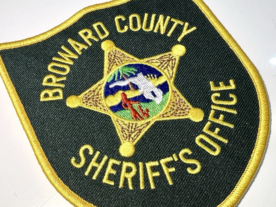 Broward County Florida Sheriff Patch - Green - New | eBay