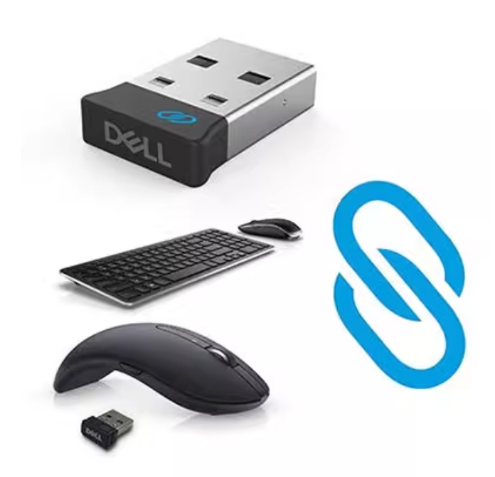 Original USB receiver Dell Universal Pairing Wireless Keyboard Mouse ...