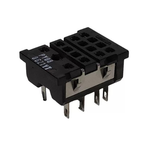 Omron PY08-15446100000 Socket-Rear Quad In Cast Iron H3Y | eBay