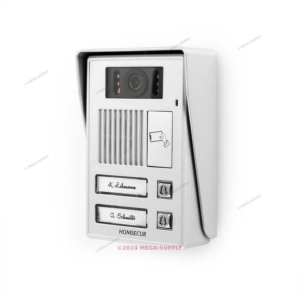 7inch Video Door Entry Security Intercom with Voice Message for Secure ...