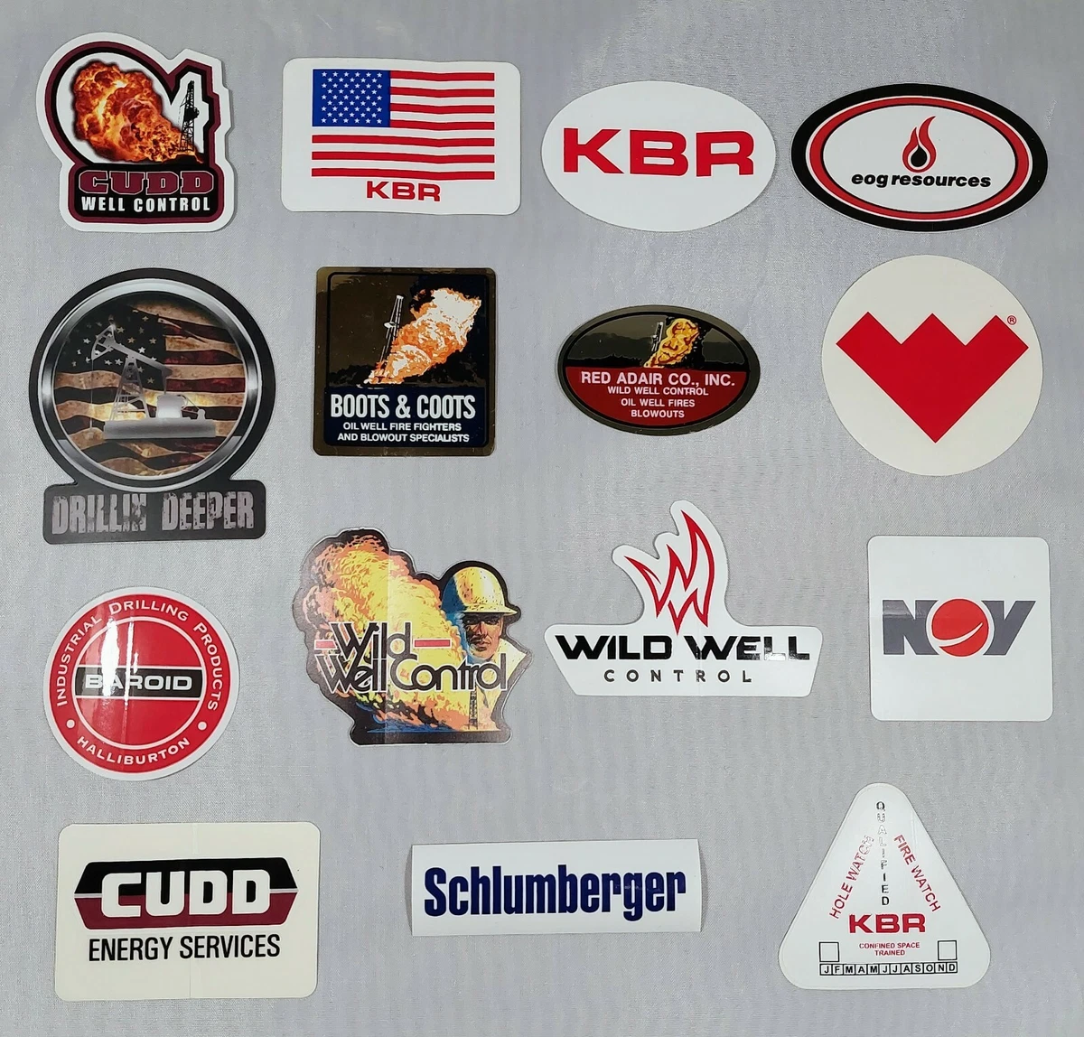 Hard Hat Stickers Oilfield