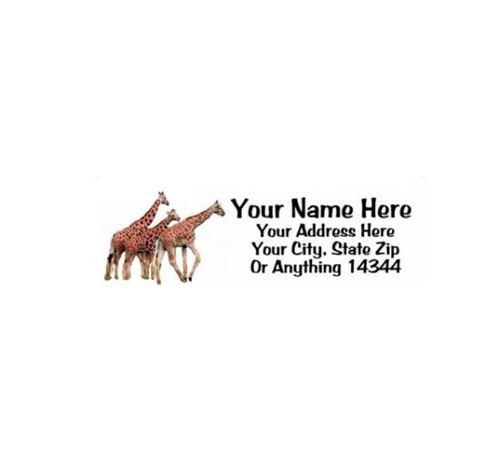 Giraffe Design Personalized Address Labels 30PCS-FREE US Shipping | eBay