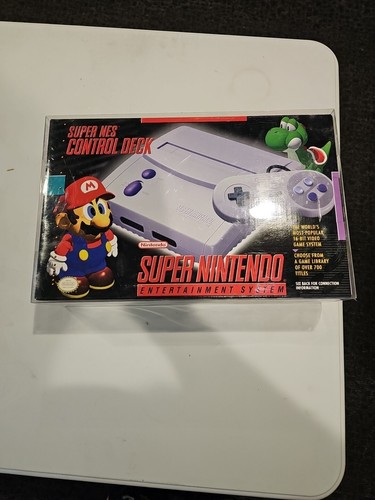 Super Nintendo Snes Jr Mini Console. New In Box Never Played/ Used | eBay