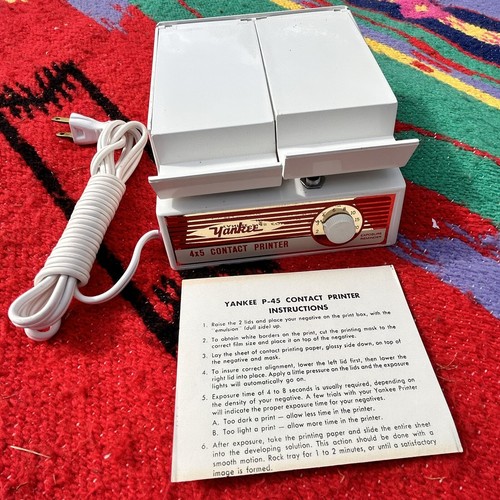 VINTAGE Yankee 4x5 Contact Printer Working | eBay