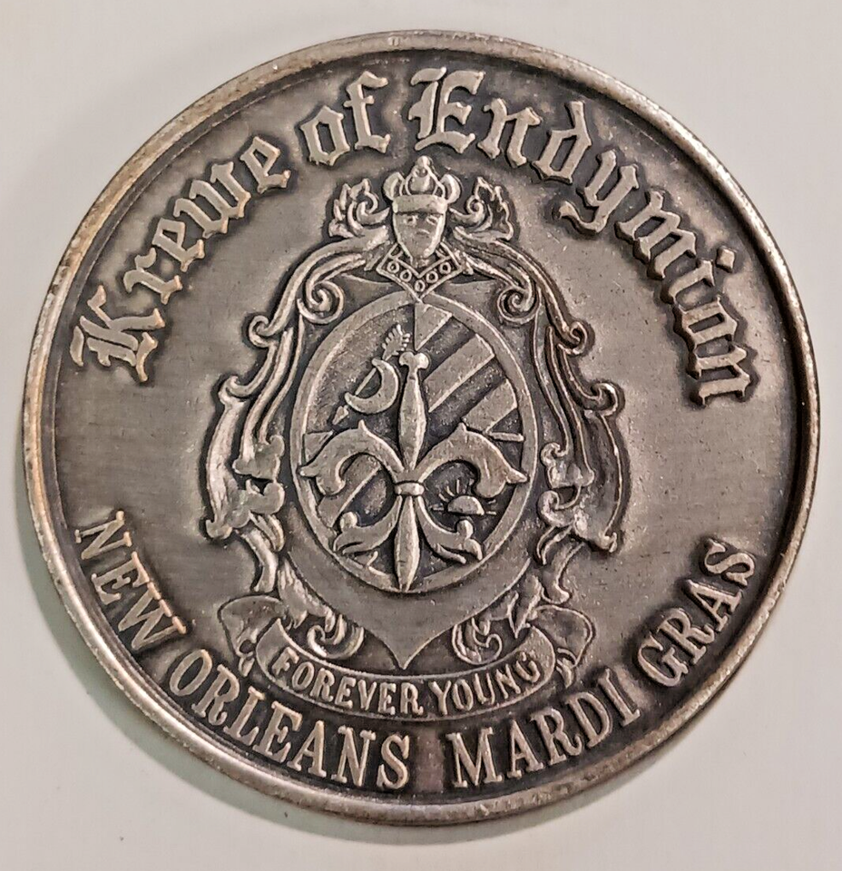 ENDYMION RARE 1968 OX SILVER BRONZE NEW ORLEANS MARDI GRAS THEME ...