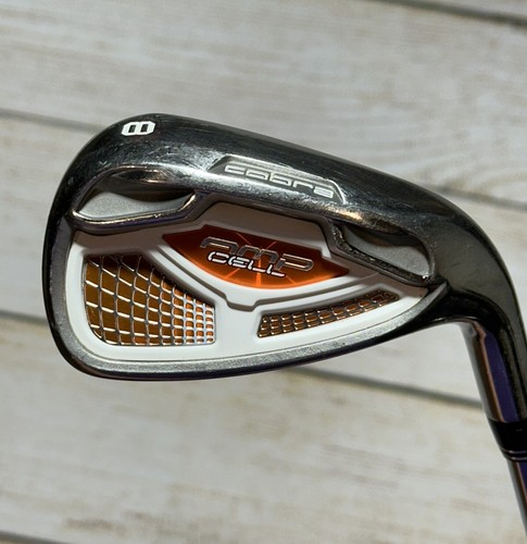 Cobra AMP Cell Orange Single 8 Iron True Temper Dynalite 90 Stiff Steel ...