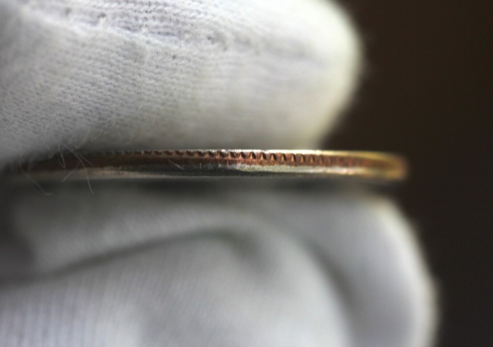 2000-D MARYLAND STATEHOOD QUARTER MINT ERROR RAILROAD RIM PARTIAL ...