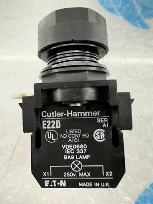 EATON E22D + E22B2 Orange Pilot Light | eBay