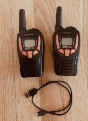 Cobra Micro Talk Walkie Talkie w/22 Channels & 23 Mile Range ...