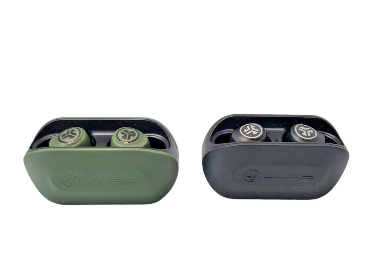 Lot of 2 - JLab Go Air True Wireless Stereo Bluetooth In-Ear Earbuds ...