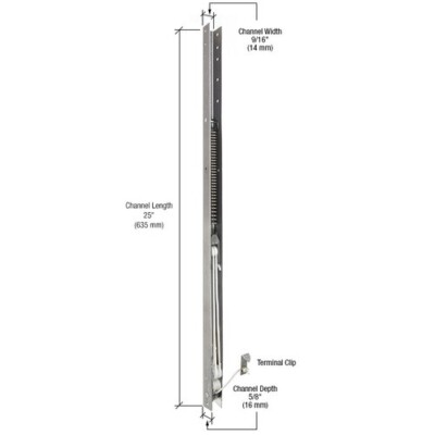 CRL 25" Window Channel Balance - 2410 or 24-1 FA2410 | eBay
