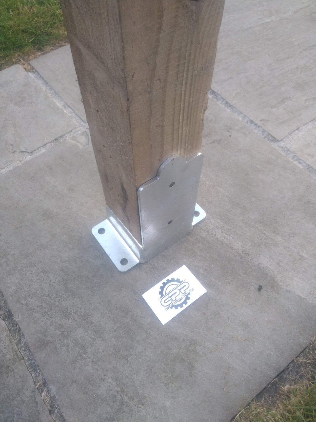 Post Socket Support Pergola Holder Fence Pillar Car Port 5mm elevated ...