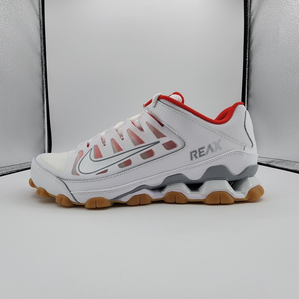Nike Reax 8 TR Training Athletic Shoes Mens Sz 12 White Wolf Grey Chile ...