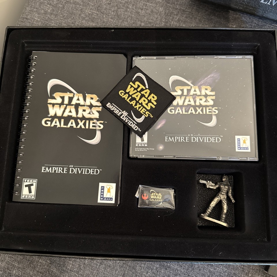 Star Wars Galaxies: An Empire Divided Collectors PC Cd Rom Big Box ...