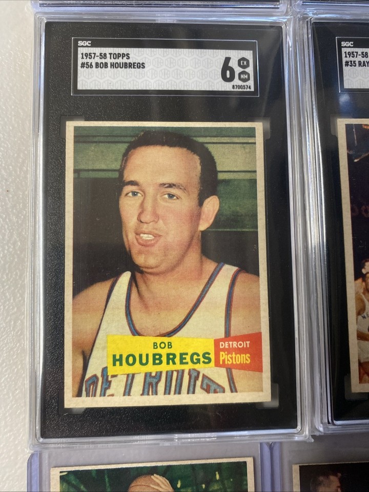1957/58 Topps Basketball 26 Card Lot With Hall Of Famers | eBay