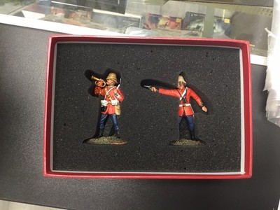 Conte Zulu War 54mm Figures Zulu020 24th Foot Command Set | eBay